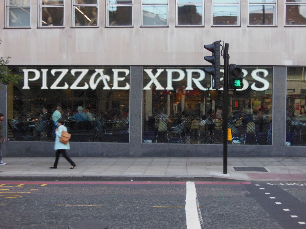 London’s Pizza Express – About What An American Would Expect in England ...