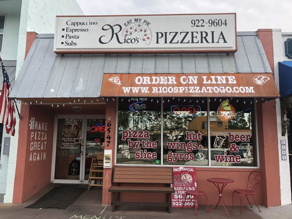 Rico’s Pizzeria — Another Sarasota Slice | The Pizza Snob